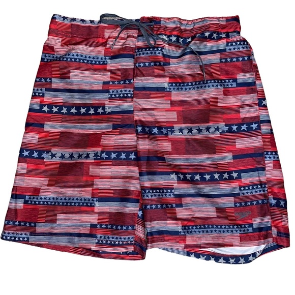 Speedo | Swim | Speedo Mens Swim Trunks Patriotic 4th Of July Beach ...